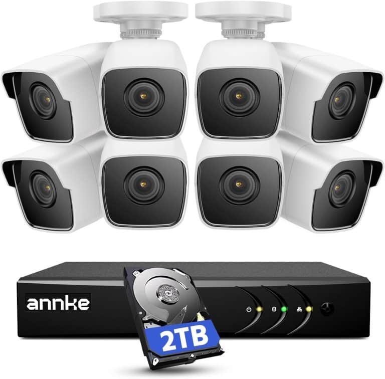 Test : kit de surveillance Annke 8CH 3K DVR et caméras 5MP