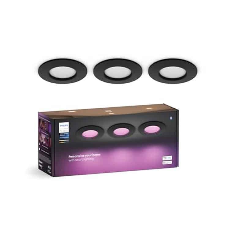 Test des spots encastrés Philips Hue : domotique 3 en 1